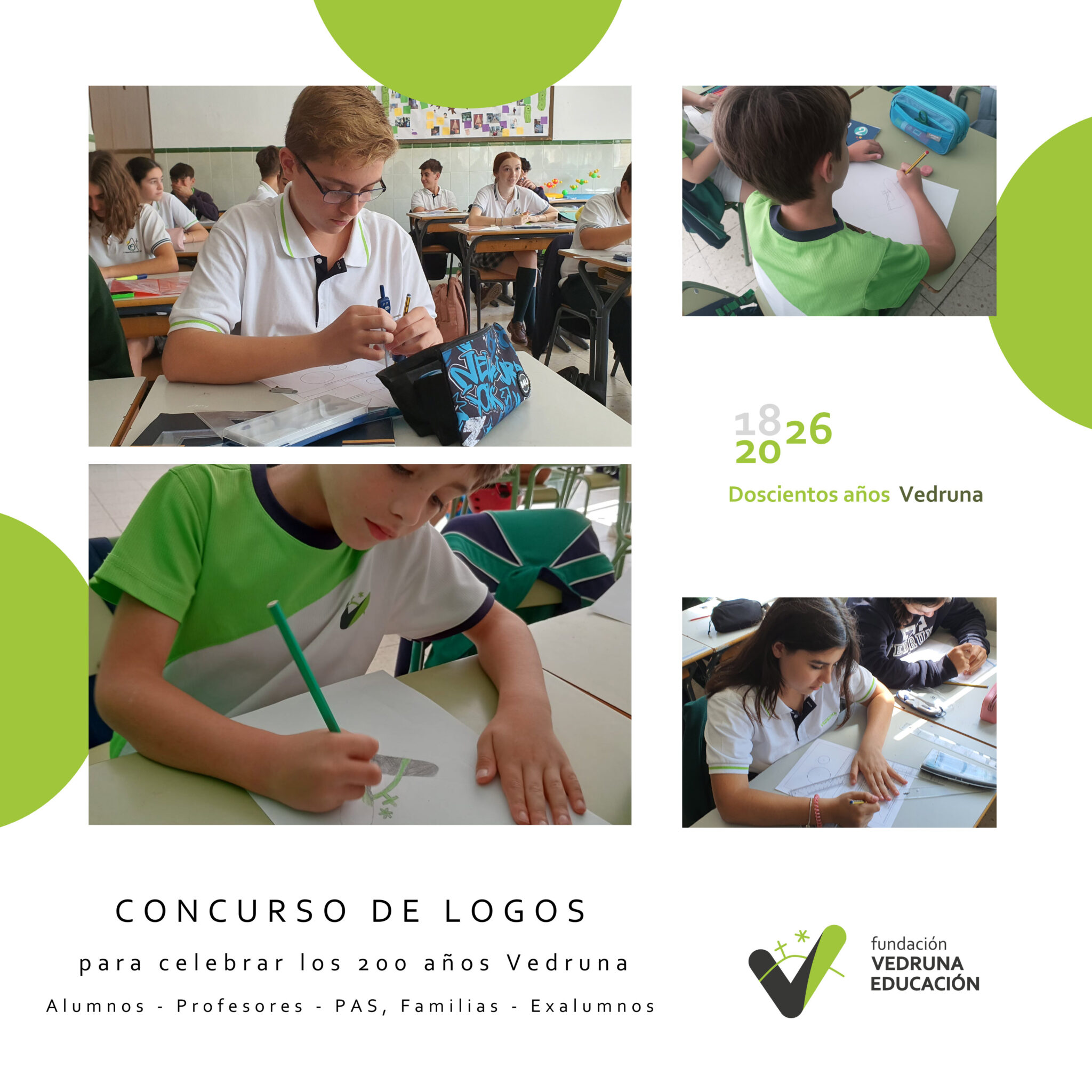 Vedruna | Concurso de logos. 200 años Vedruna